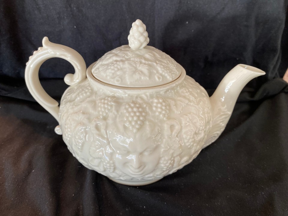 Belleek Black Mark - Mask Pattern - Teapot | eBay