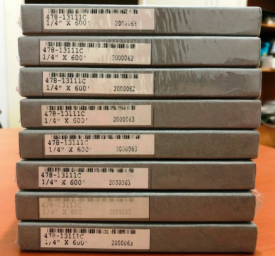 1x Factory Sealed Quantegy Low Print 478 Audio Mastering Tape 1/4" X ...