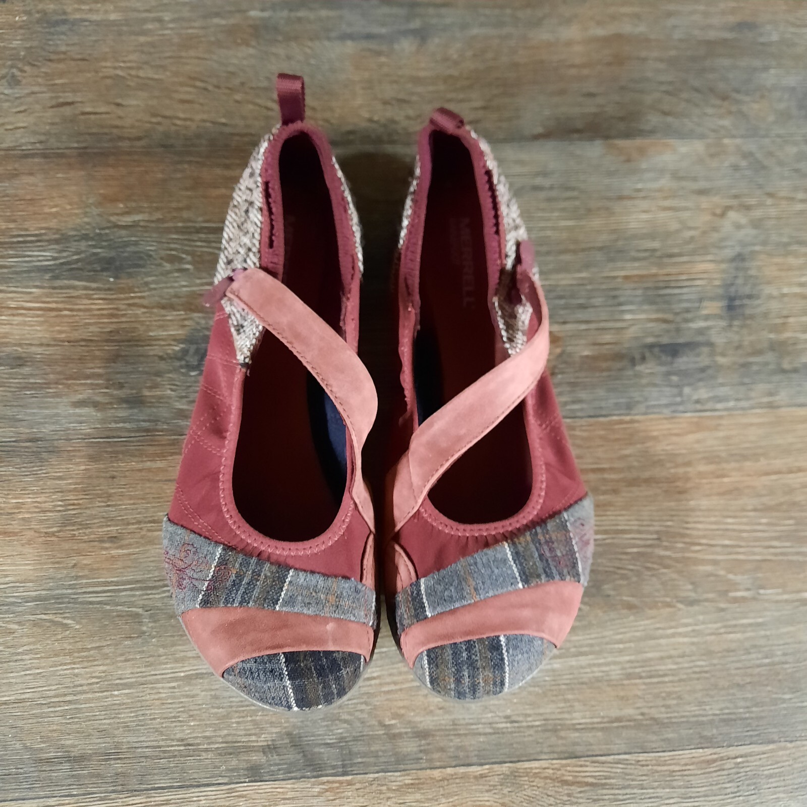 Merrell Womens Ballet Flats Vibram Barefoot Shoes Siz… - Gem