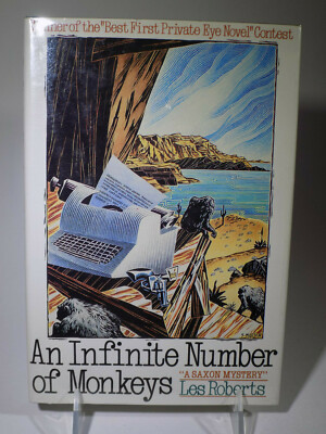 An Infinite Number Of Monkeys Les Roberts Signed First Edition 1987 ...