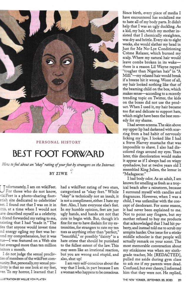New Yorker Magazine Swedish Architect Climate Change Body Part ...