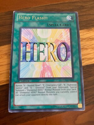 Hero Flash!! LCGX-EN092 1st Edition Rare PL + BONUS | eBay