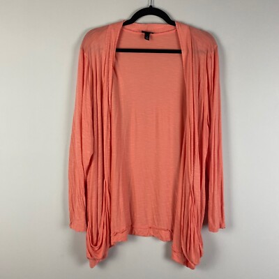 TORRID Slub Cocoon Cardigan Open Front Sweater Pink Size 1X Women's ...