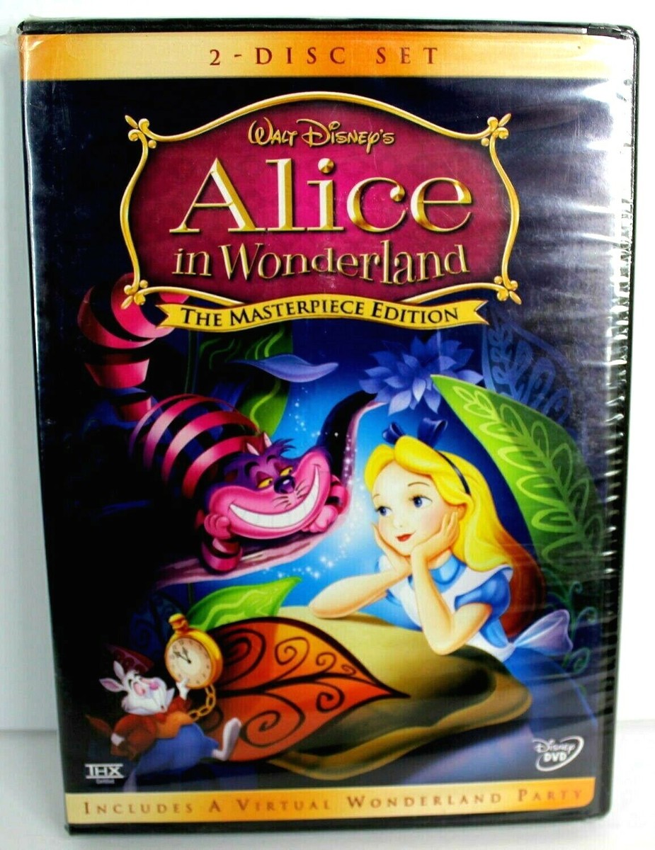 Alice No Pais Das Maravilhas Dvd Disney Elenco Continental – Alice