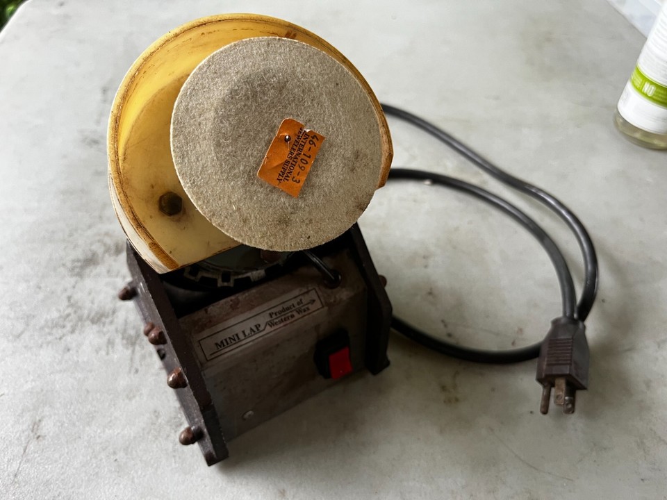 RARE Mini Flat Lap Machine VINTAGE for jewelers watchmakers repairs ...