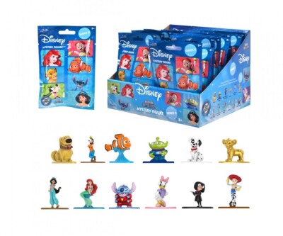 Jadatoys 253071010 - Disney Blind Paquet Nanofigs, 12-sort Affichage ...