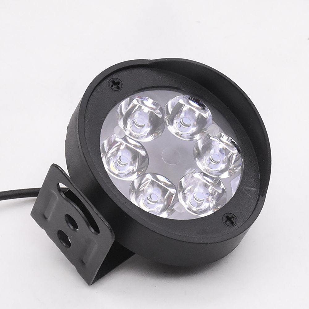 External Spotlight Electric Bicycle Headlight Auxiliary Headlamp 6 LED ...