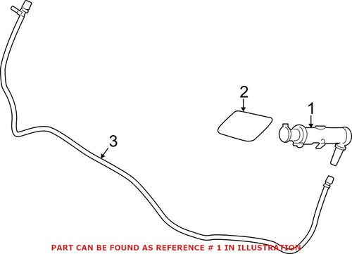 Genuine OEM Headlight Washer Nozzle for BMW 61677275657 | eBay