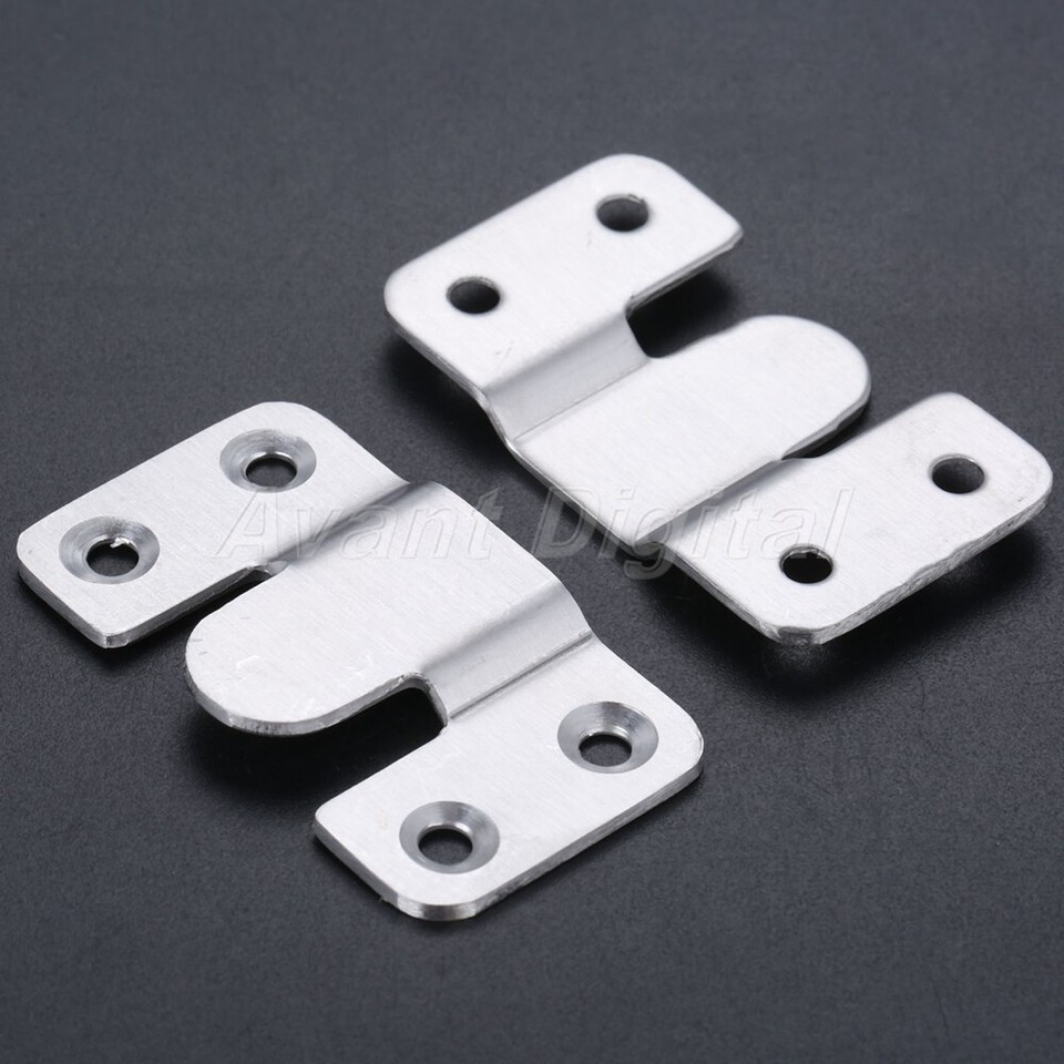 Stainless Steel Photo Frame Hooks Home Interlock Joint Connector ...