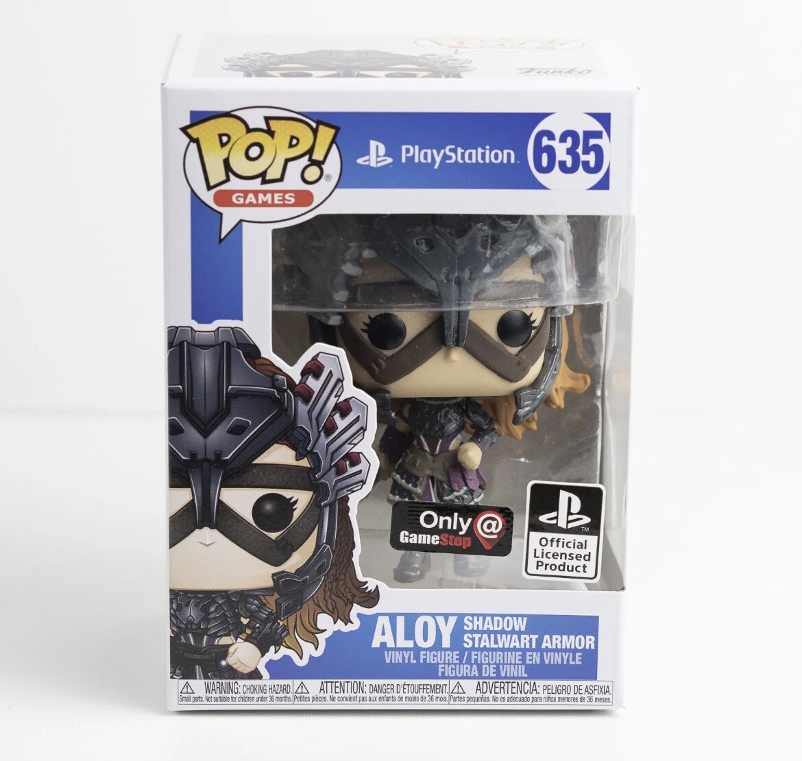 Funko Pop! Horizon Zero Dawn Aloy Shadow Stalwart Armor GameStop ...