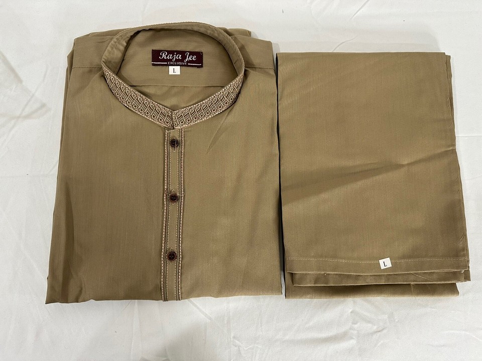 Men Pakistani Kurta Trouser / Pant Large Chest 46 Cotton Blend | eBay