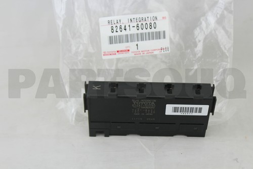 8264160080 Genuine Toyota RELAY, INTEGRATION NO.1 82641-60080 | eBay