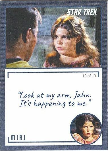 2020 Star Trek TOS Archives & Inscriptions Common Set - 24 Miri - 10 ...