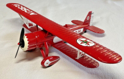Ertl Wings of Texaco 1931 Stearman Biplane #'d 1115 Desktop Airplane ...