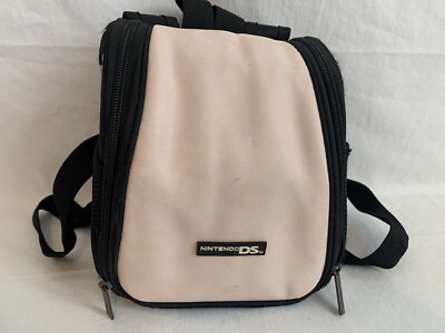 Nintendo Mini Backpack Carrying Case Pink Black DS Lite 3DS GameBoy ...