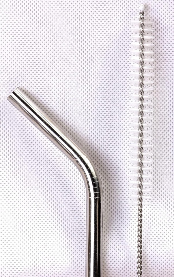 2 Big Gulp 11.5" JUMBO Stainless Steel Straw for 3 Piece Set, | eBay