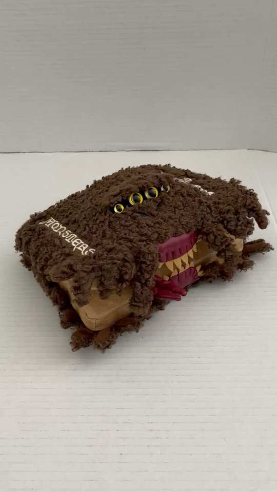 Harry Potter Book of Monsters Puppet Toy Figure Plush NWT The Wizarding ...