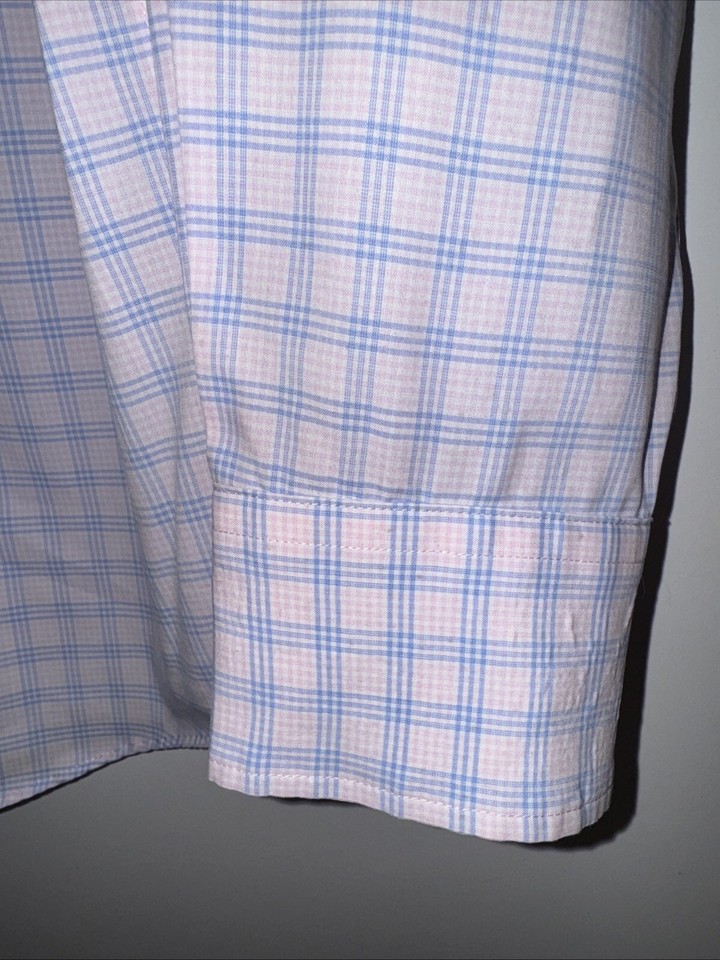 Charles Tyrwhitt Size XL Mens Shirt Long Sleeved Dress Shirt Double ...