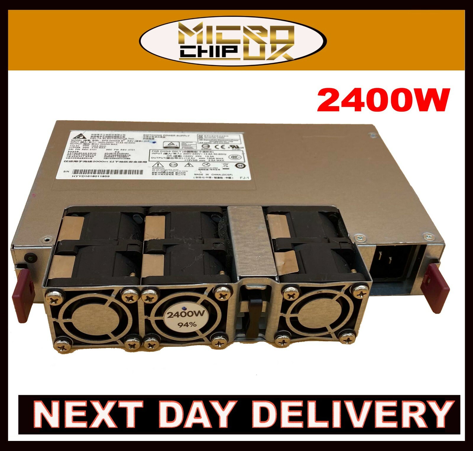 HP Psu 1200W - Delta 2400 Psu Crypto Breakout Board complete - Pico ...