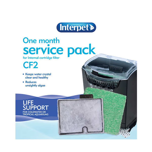 Interpet Cartridge Filter Service Pack Mini CF1 CF2 CF3 Aquarium Media ...