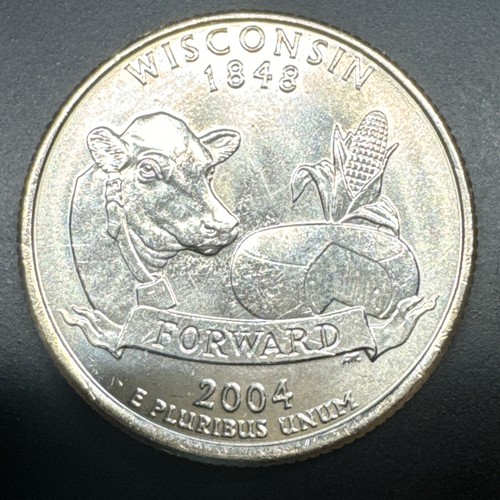 2004 P Wisconsin State BU Washington Quarter US Mint Coin | eBay