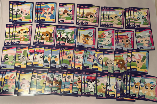 Lot x90+ LPS Littlest Pet Shop Trading Cards - Various Characters | eBay
