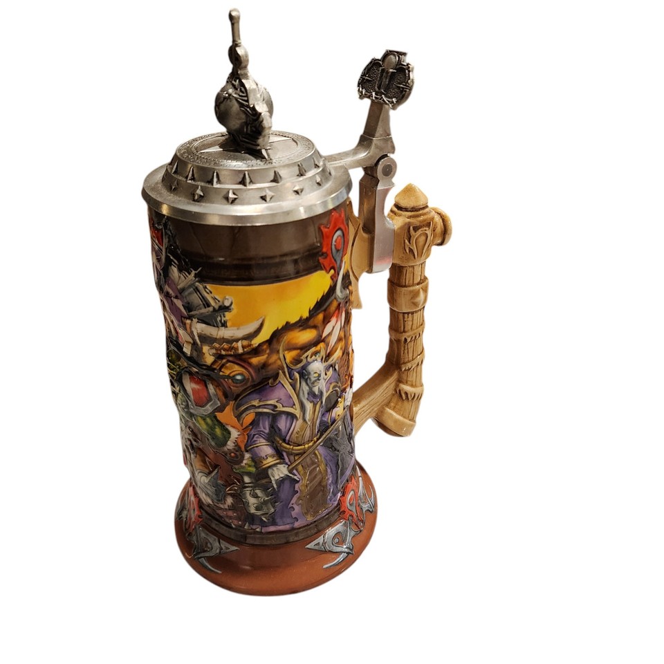 World of Warcraft Blood of the Horde Beer Stein Limited Collectors ...