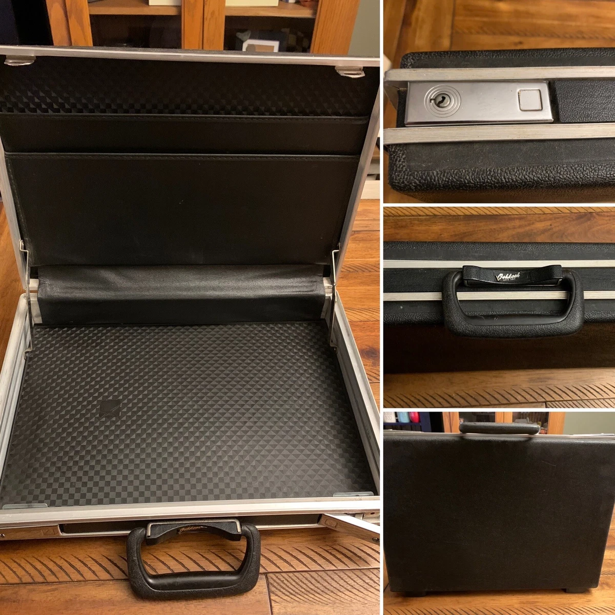 Black Briefcase Open