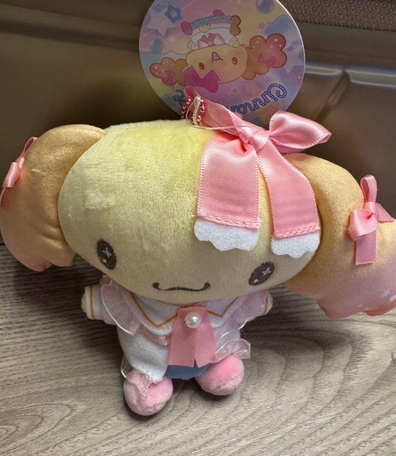 Sanrio Cinnamoroll Chiffon Dreamy Idol Munyugurumi Plush Toy Keychain ...
