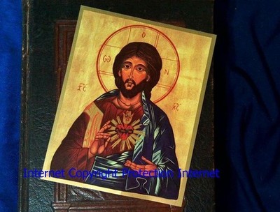 ICON Jesus IMPORTANT WORDS from Jesus re Sacred Heart 12 PROMISES, St ...
