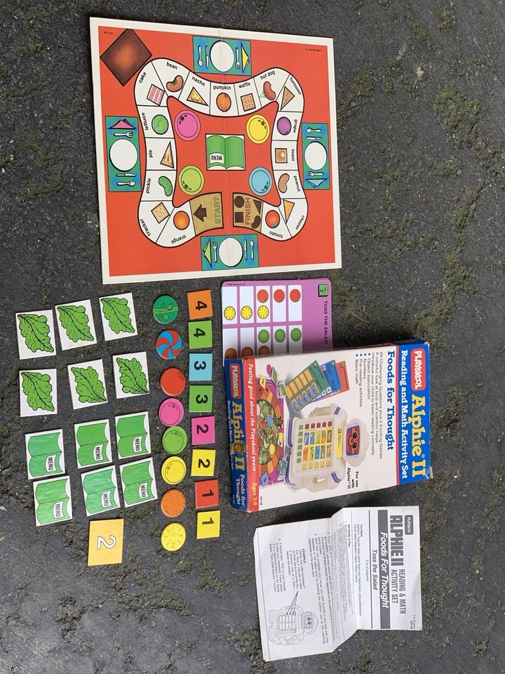 Playskool Alphie II Robot Game Toy w/ Games | eBay