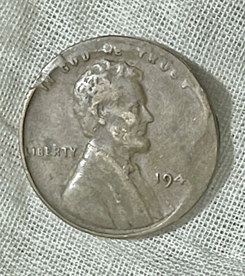 194X? Lincoln Wheat Cent. Mint Error Missing Number In The Year ...