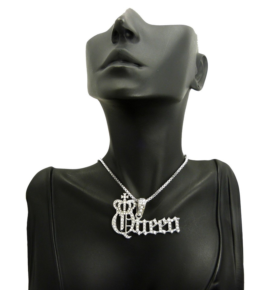 NEW QUEEN PENDANT & 18"&20"&24" VARIOUS CHAINS FASHION NECKLACES ...