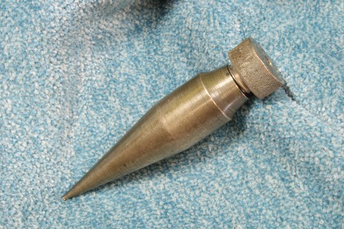 Nutless parakeet lead. Wide tip. Perico plumb bob without nut. Long tip ...
