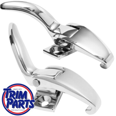 US MADE 1963 -67 Corvette Convertible Soft Hard Top Header Latch SET of ...