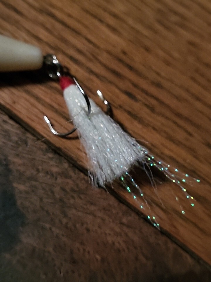 Rebel Pop-R (Rattles) Topwater Fishing Lure - Bone - off white | eBay