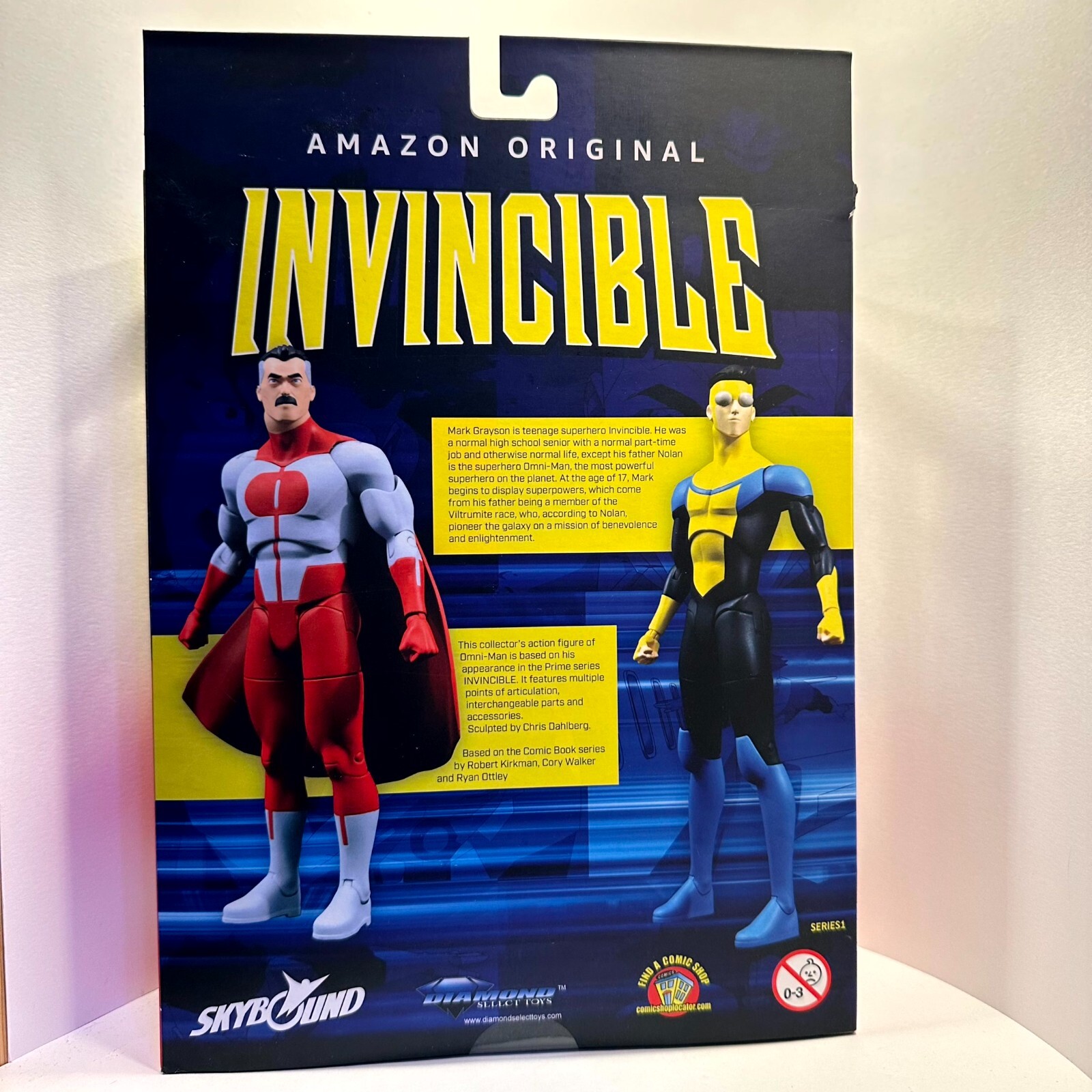 Diamond Select Invincible S1 Omni-Man 7" Action Figure - NEW ...