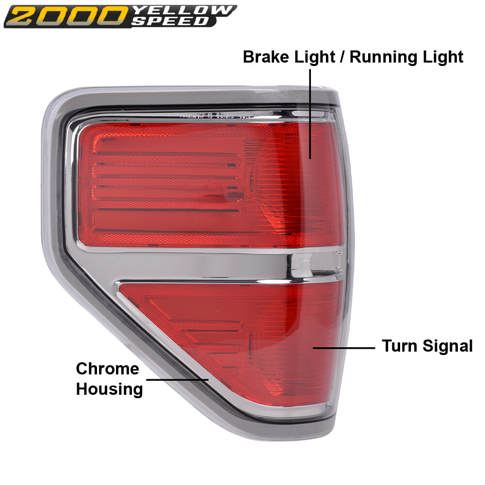 Rear Left Tail Lights Brake Lamps New Fit For Ford F150 F-150 Pickup ...