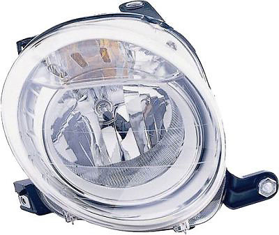 FIAT 500 2007 - 2015 HEADLAMP HEAD LIGHT RIGHT DRIVER SIDE HIGH QUALITY ...