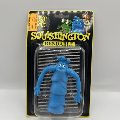 Vintage 1994 Bump in the Night Squishington Bendable Action Figure Toy ...