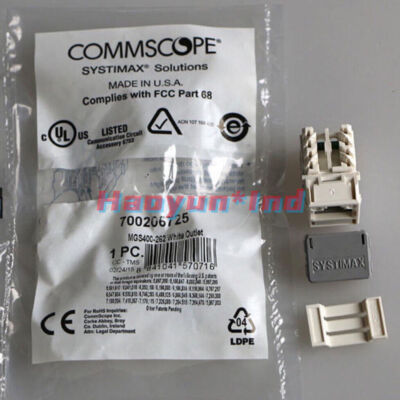 QTY:25 FOR Commscope six types of network information module RJ45CAT6 ...