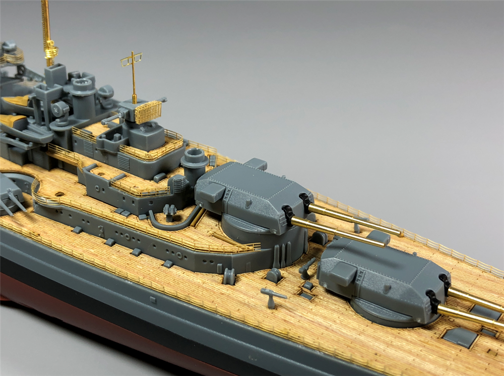 Detail Up Set for 1/700 Bismarck Trumpeter 05711 Model CYE006A PE ...