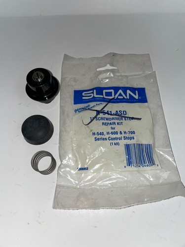 SLOAN CONTROL STOP REPAIR KIT H541ASD 1" COMPLETE KIT FOR H-540 H-600 H ...