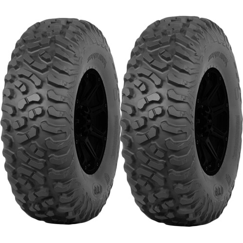 (QTY 2) 28x9.00R14 ITP Terra Hook ATV/UTV 77M Load Range D Black Wall ...