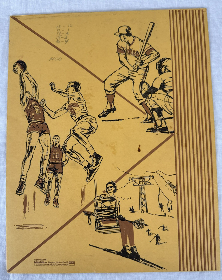Vintage Pee-Chee All Season Portfolio Folder Mead 1970’s | eBay