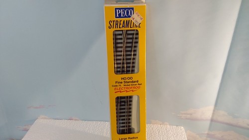 Peco Cd 75 HO NS Large Rad Right Turnout New | eBay