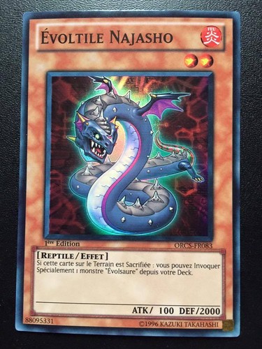 Yu-Gi-Oh! Card ORCS-FR083 Evoltile Najasho (Super Rare) 1st Edition | eBay