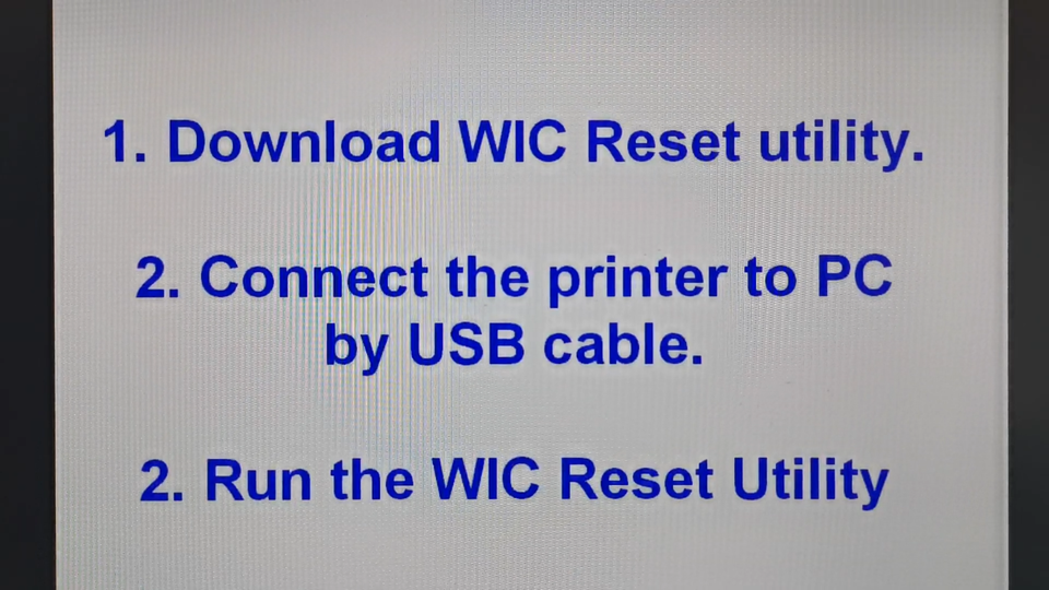 Canon & Epson WIC Reset Key & Utility waste ink pad counter Reset ...