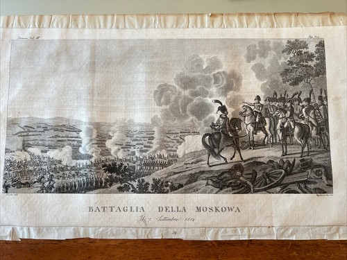 Russia Moscova; Norvins - Battle Of Moscowa - 1812. Napoleon | eBay ...
