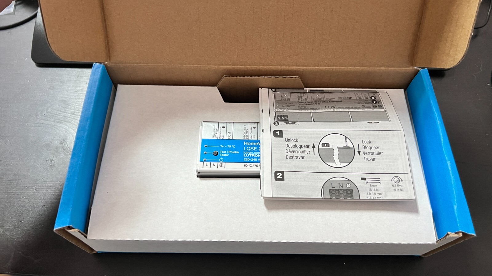 Lutron Homeworks LQSE-2DALUNV-D DALI Module | eBay